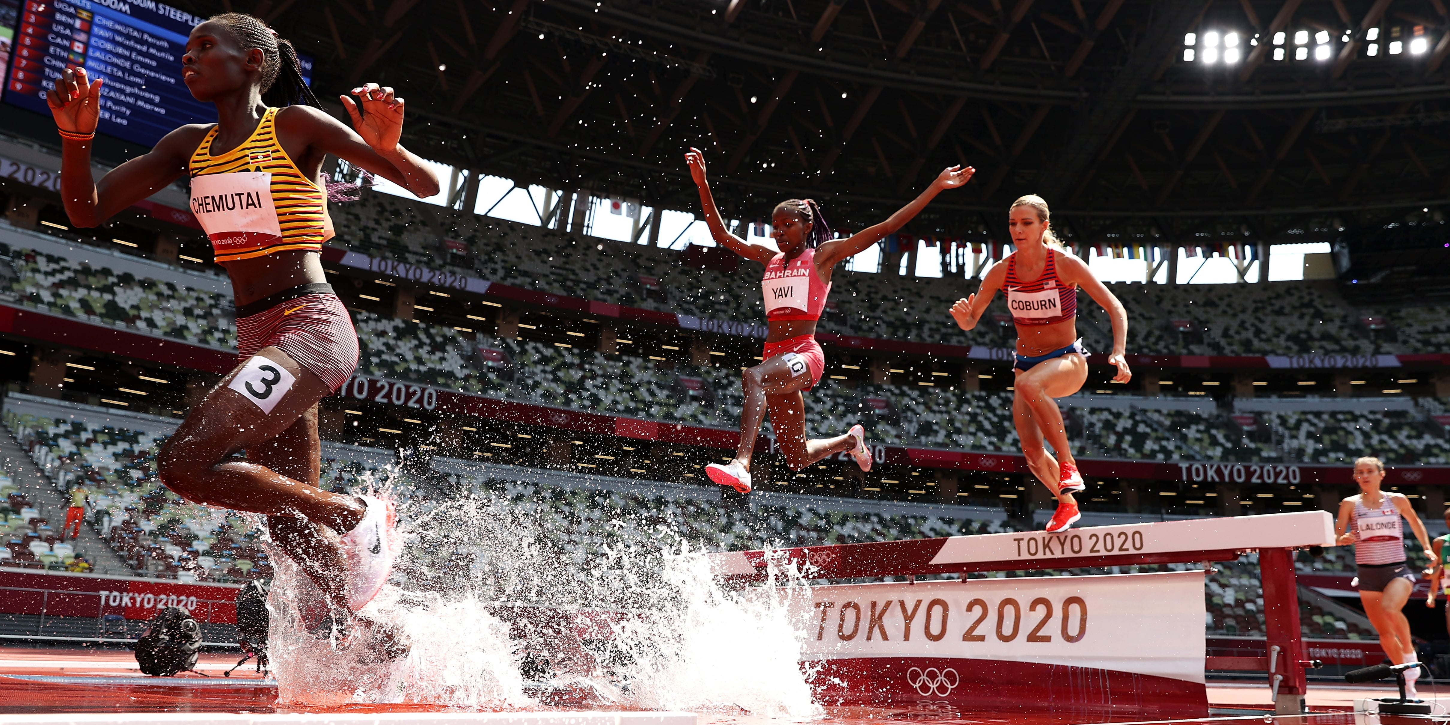 running track obstacle
