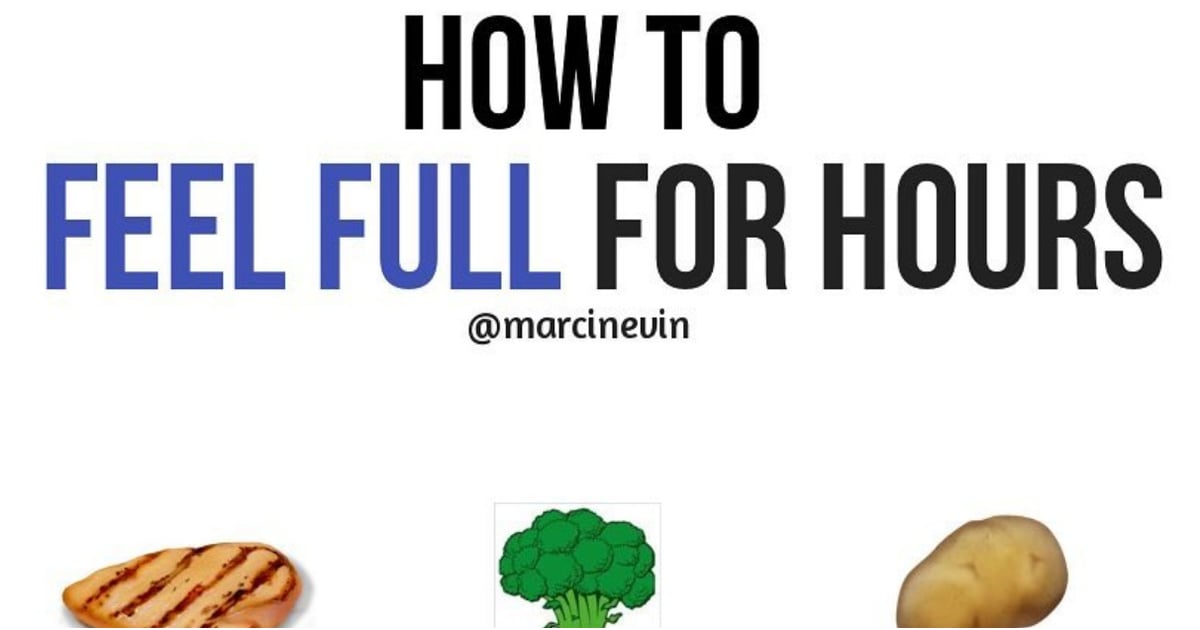How to Feel Full For Hours | POPSUGAR Fitness