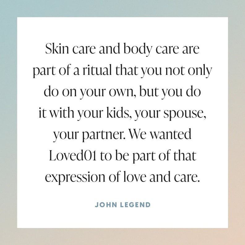 John Legend Talks Skin Care With Chrissy Teigen and Loved01 | PS Beauty