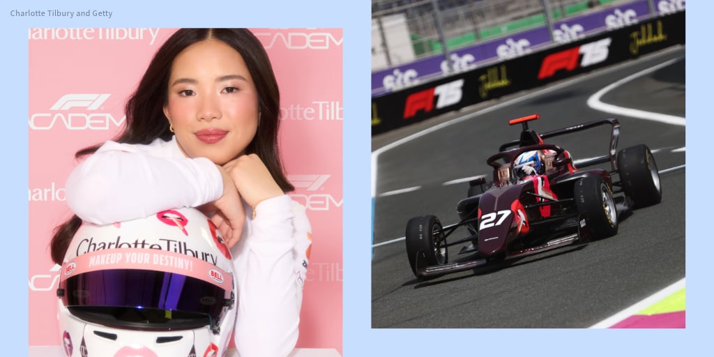 F1 Academy Driver Chloe Chong on Makeup and Racing Interview | PS Beauty