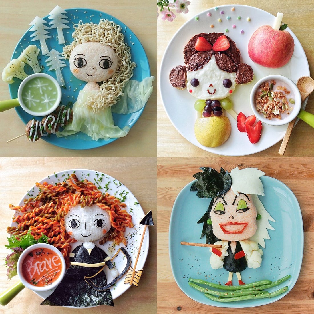 Disney Character Food Art | PS Family