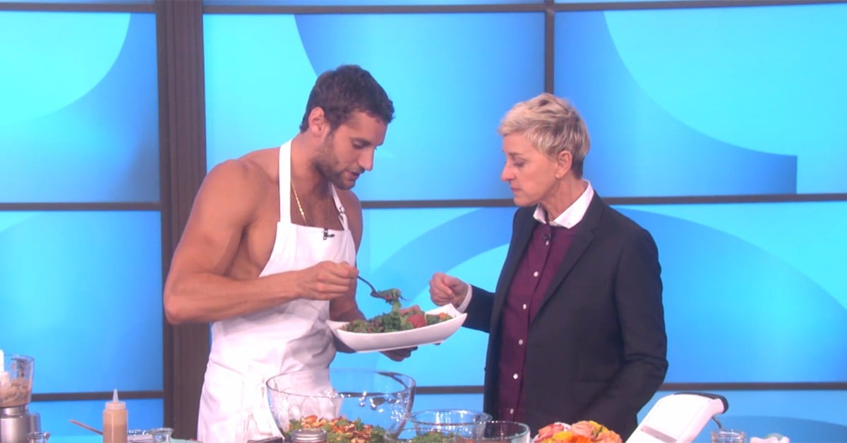 Hot Peruvian Chef Franco Noriega on The Ellen Show | Video | POPSUGAR ...