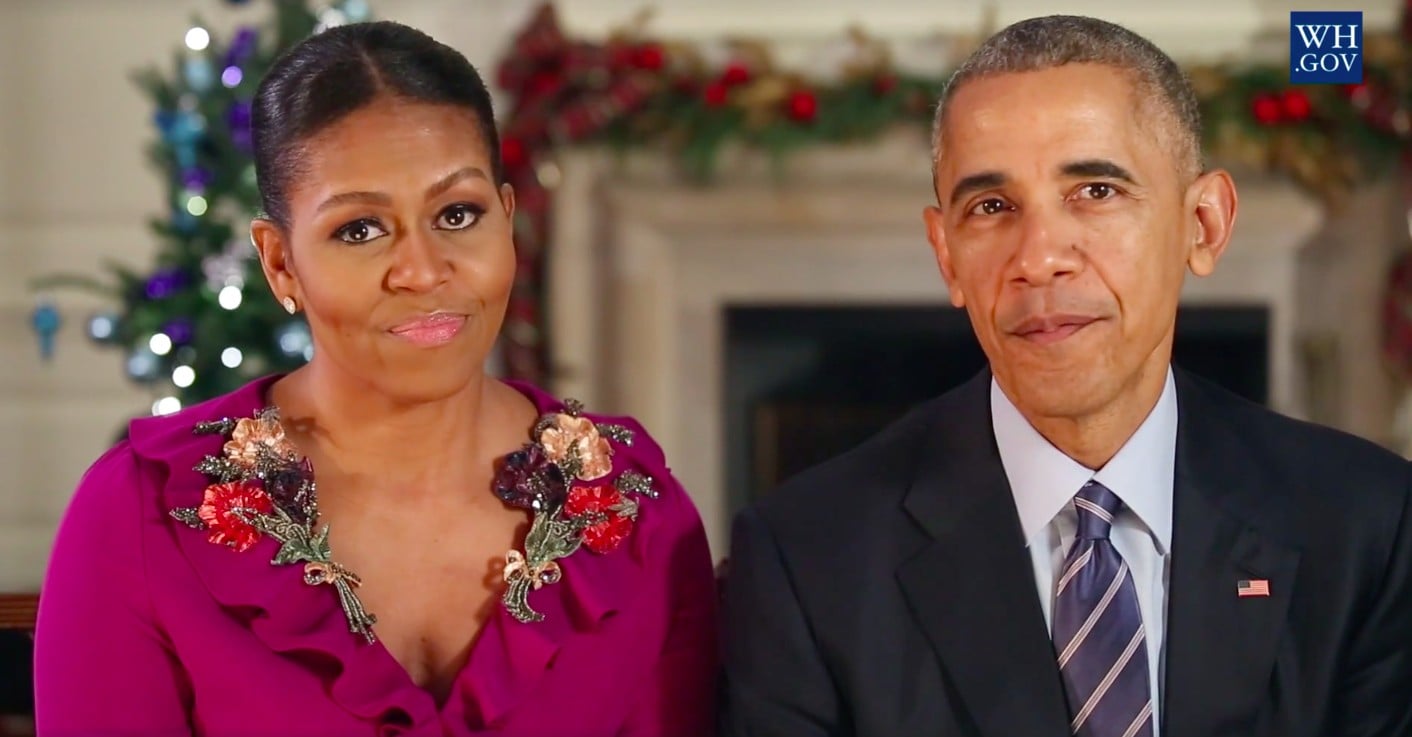 Obamas' Last Christmas Video | PS News