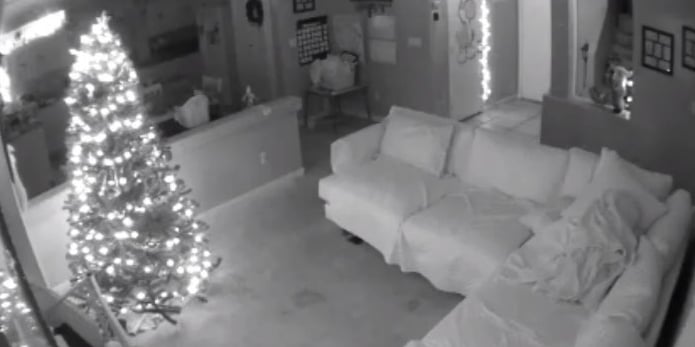 Video | Elf on the Shelf Caught on Security Camera | POPSUGAR UK Parenting