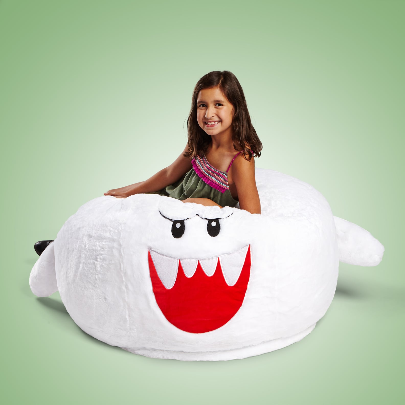 Nintendo Super Mario Boo Bean Bag Chair | PS Family