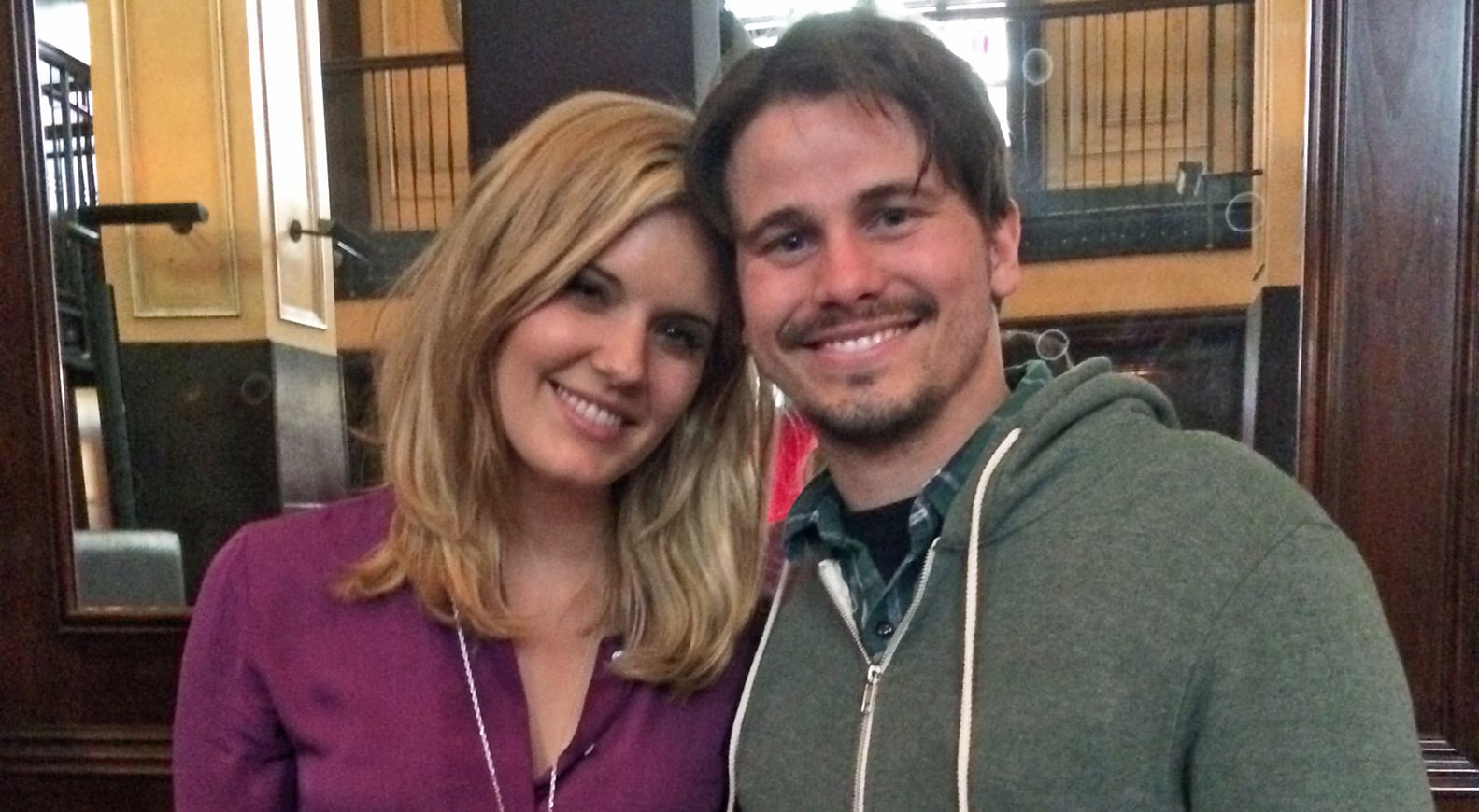 Maggie Grace and Jason Ritter Interview For About Alex | PS Entertainment
