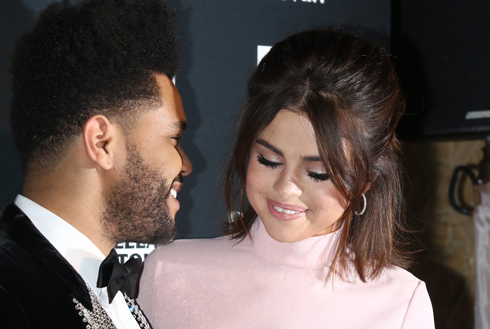 The Weeknd and Selena Gomez at Harper's Bazaar Icons 2017 | PS Celebrity