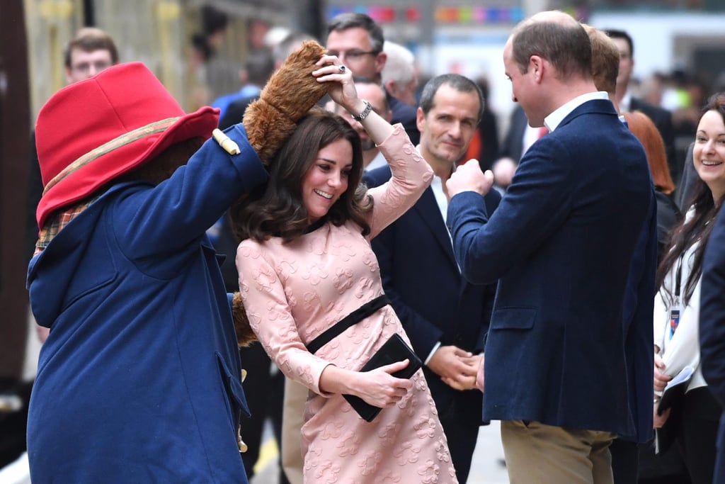 Kate Middleton Dancing With Paddington Bear | POPSUGAR Celebrity