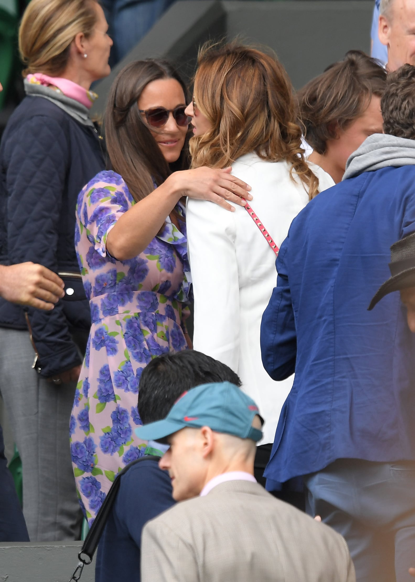 Pippa Middleton's Printed Dress at Wimbledon 2016 | PS Fashion