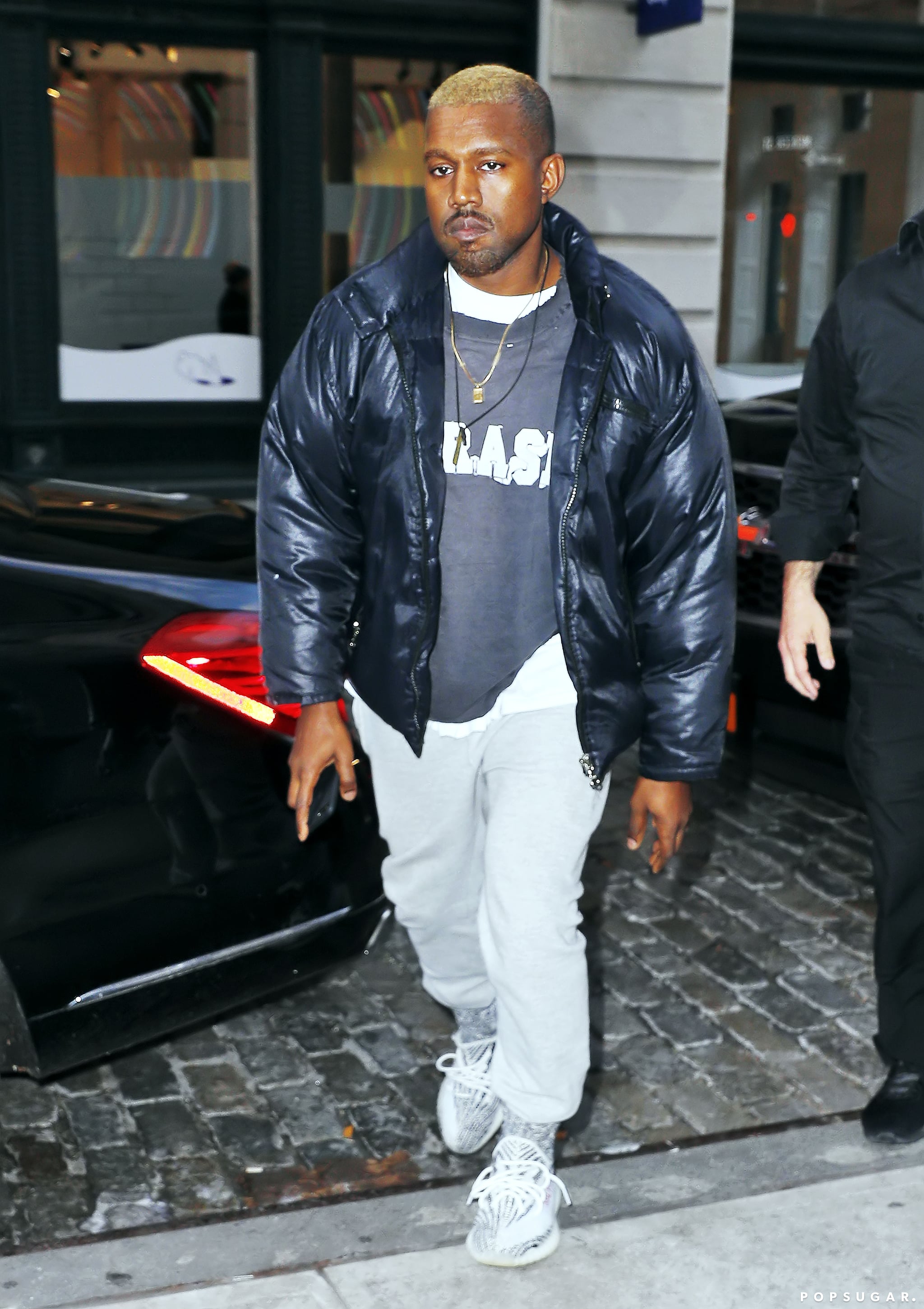 Kanye West Out in NYC December 2016 | POPSUGAR Celebrity