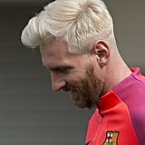 Lionel Messi's Blond Hair July 2016 | POPSUGAR Latina