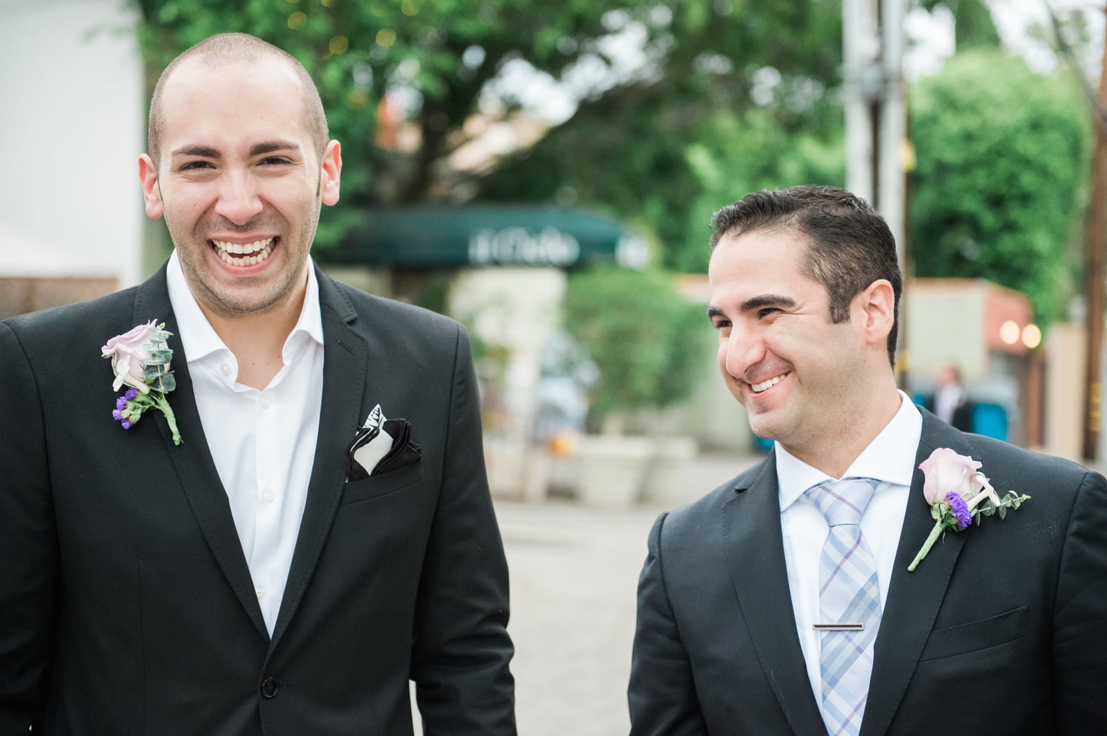 Restaurant Courtyard Wedding | PS Love