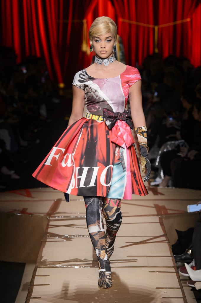 Moschino Fall 2017 Runway Show | POPSUGAR Fashion