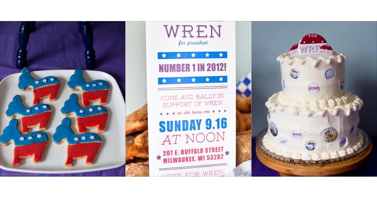 Election-Themed First Birthday Party | POPSUGAR Family