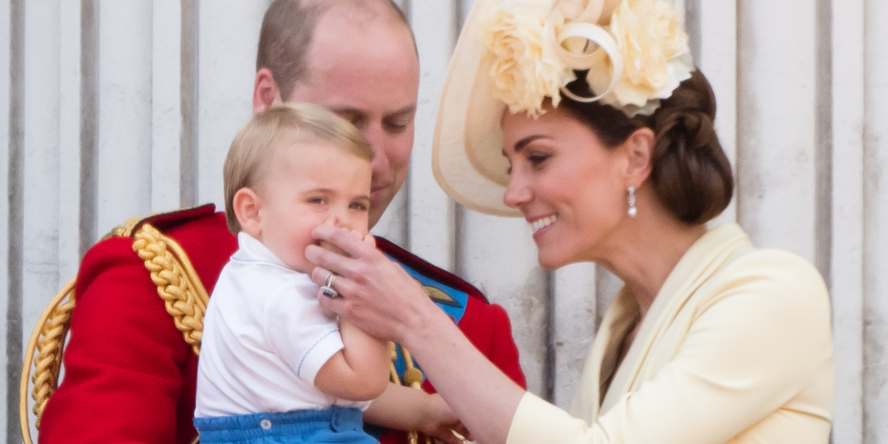 Prince Louis Sucking His Thumb at Trooping the Colour 2019 | PS Family