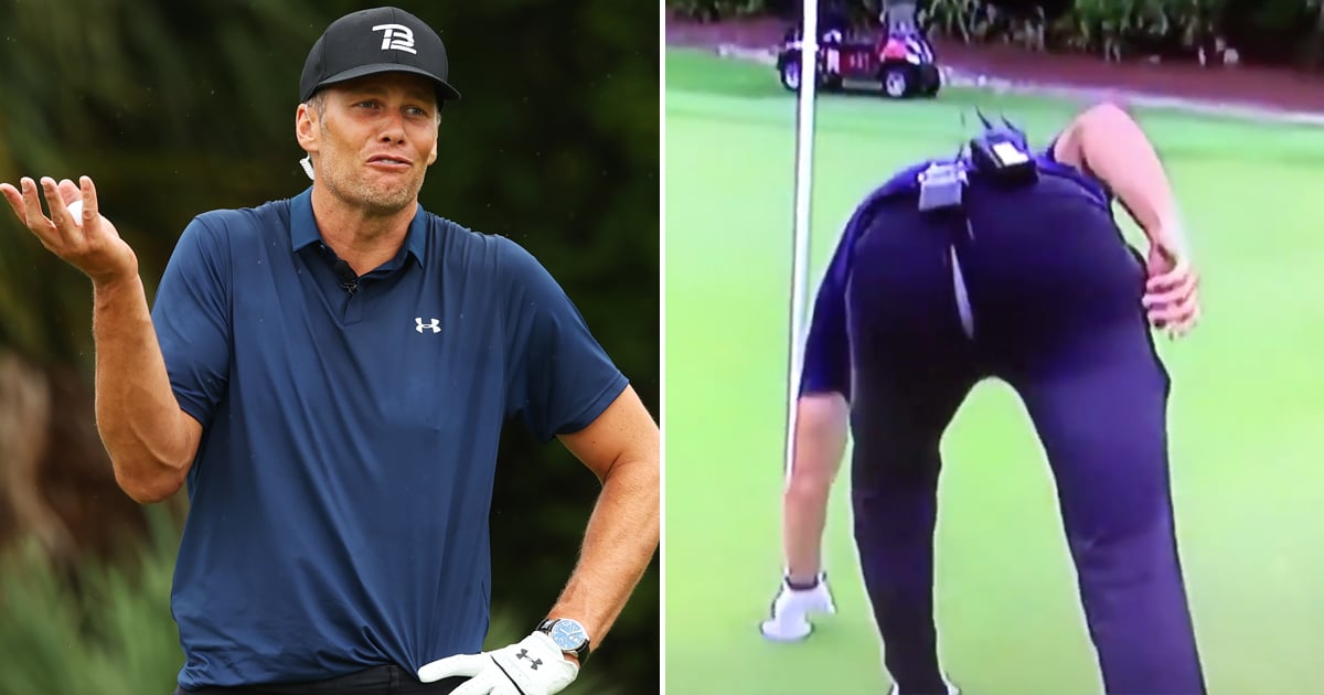Tom Brady's Pants Split During Charity Golf Event | PS Celebrity