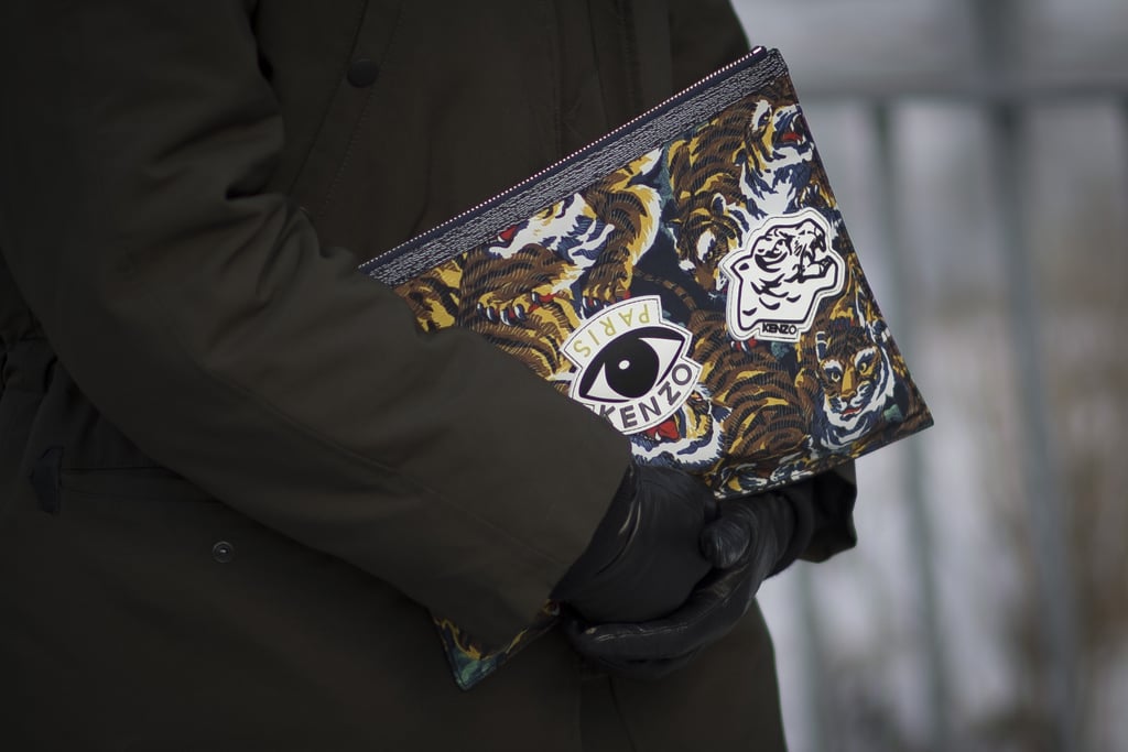 Word Clutches Street Style Trend | POPSUGAR Fashion
