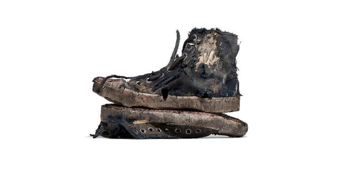 Balenciaga Distressed Paris Sneaker Reactions | POPSUGAR Fashion