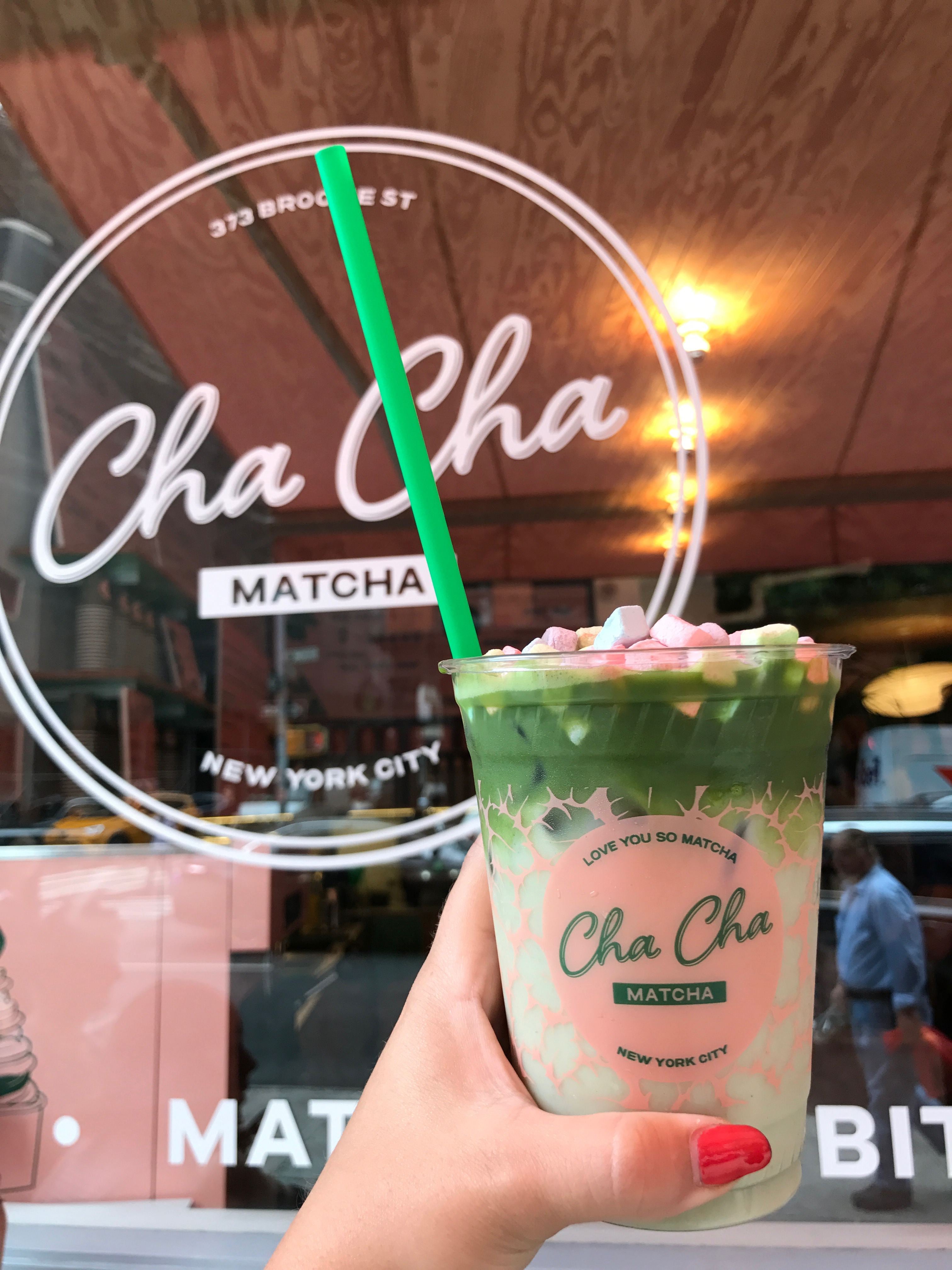Cha Cha Matcha Vegan Cereal Milk Matcha Latte | PS Fitness