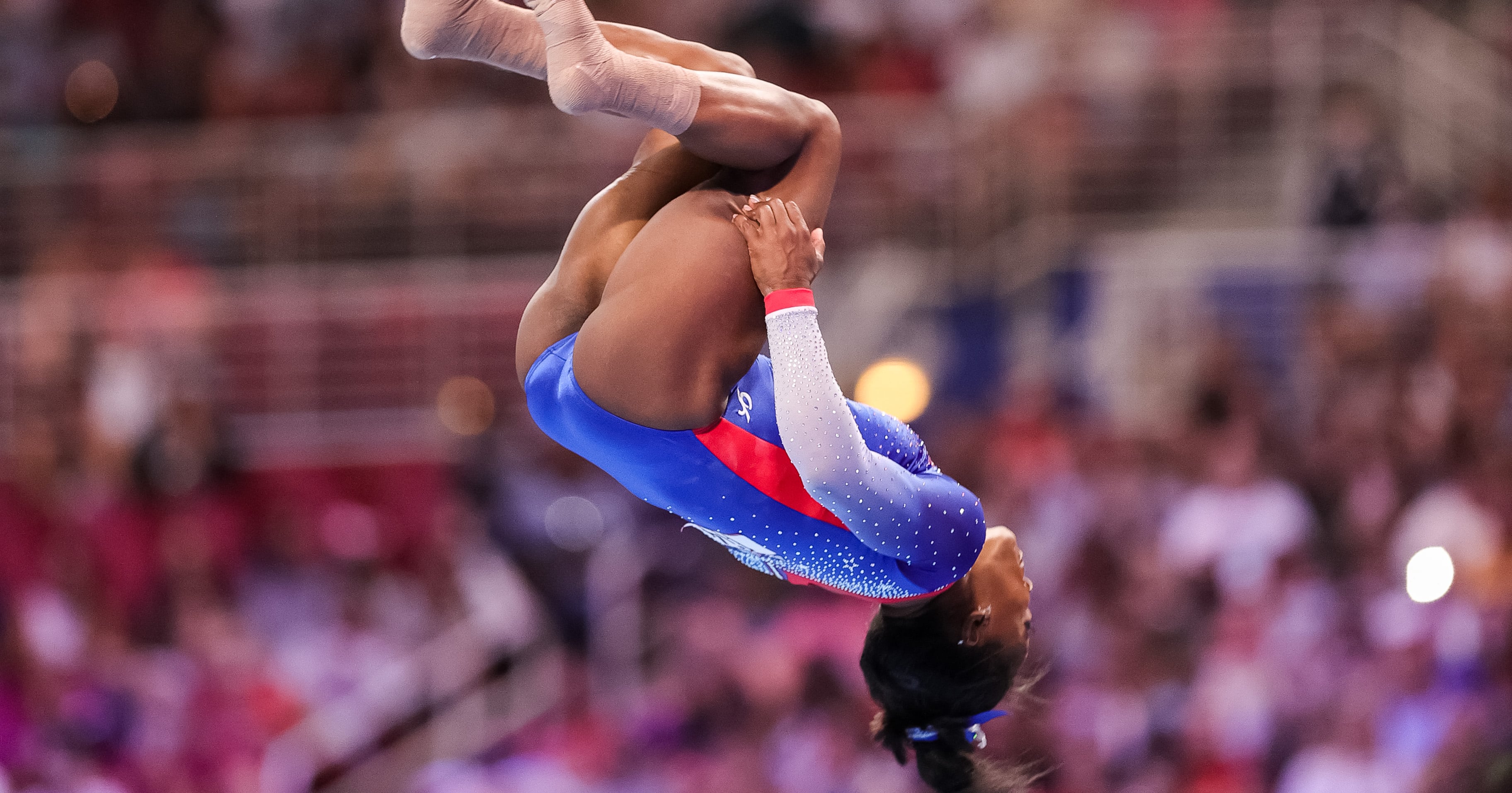Watch Simone Biles's Triple-Double in Slow Motion | PS UK Fitness