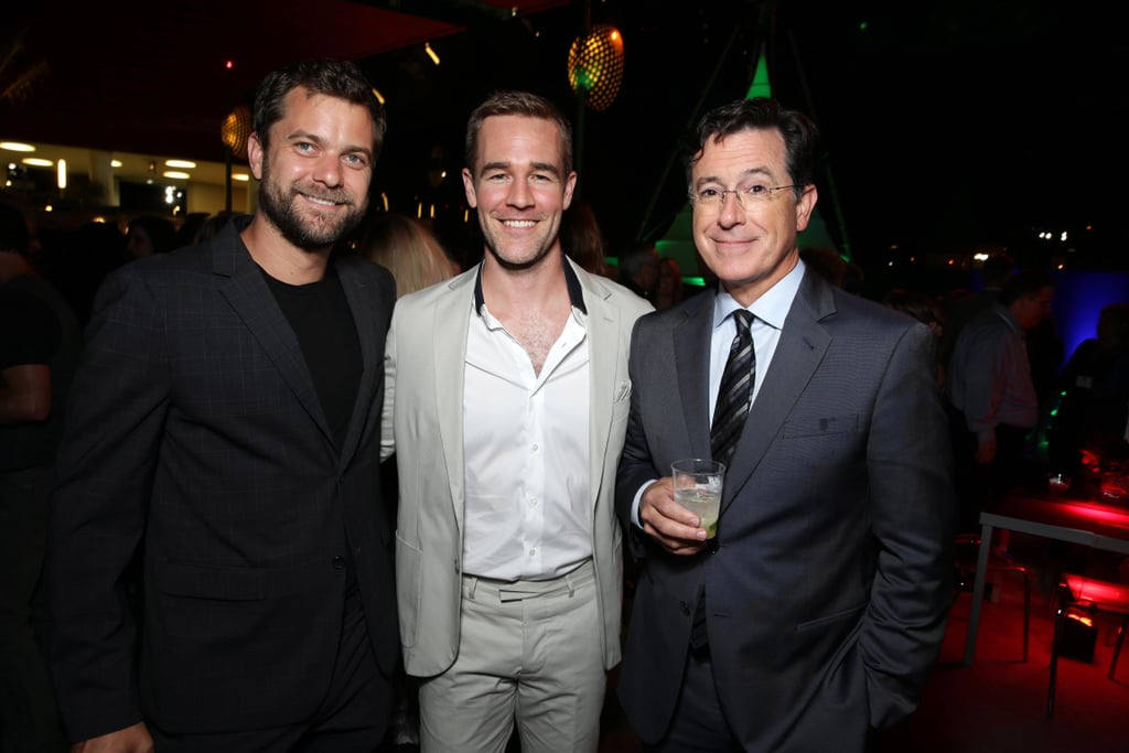 Joshua Jackson and James Van Der Beek Reunite 2015 | POPSUGAR Celebrity