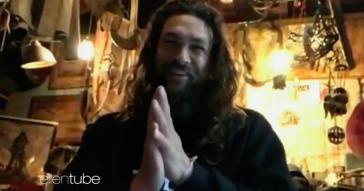 Watch Jason Momoa Give Ellen a Tour of His Home's Man Cave | PS Home