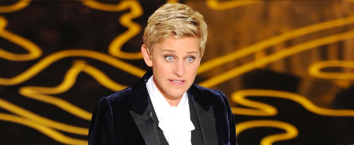 Ellen DeGeneres at the Oscars 2014 | POPSUGAR Celebrity