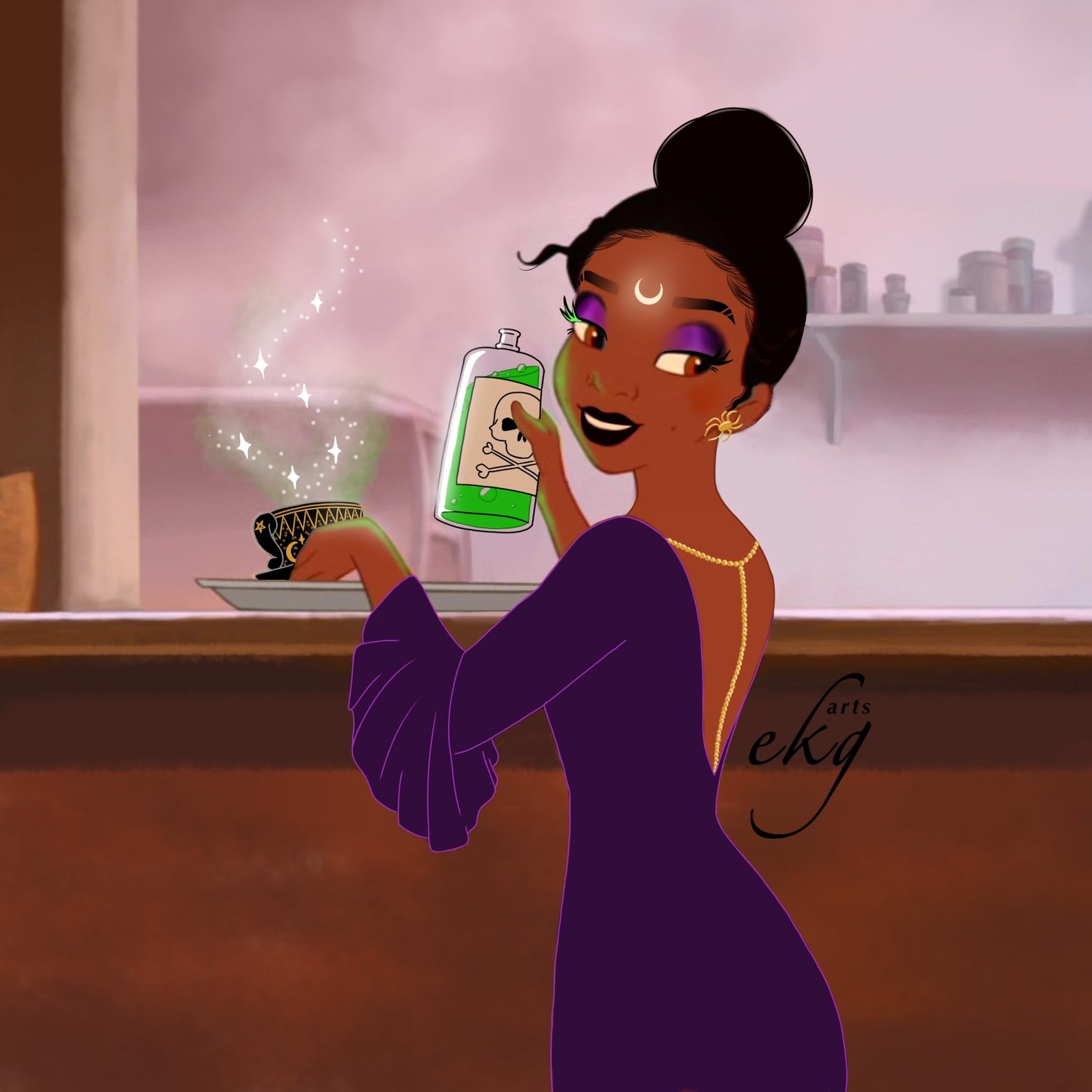 Artist Reimagines Disney Princesses as Witches | PS Smart Living