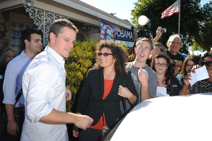 Damon in FL for Obama Photo 9