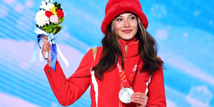 Eileen Gu Wins Silver Medal in Women's Freeski Slopestyle | POPSUGAR ...