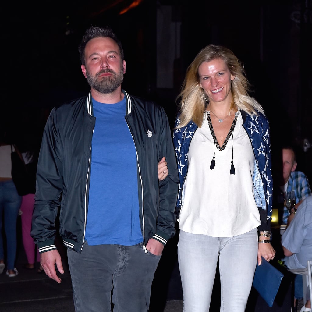 Ben Affleck and Lindsay Shookus at the US Open | POPSUGAR Celebrity