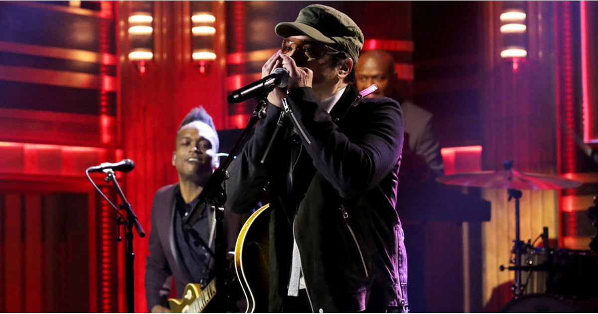 Jimmy Fallon and The Roots Perform as U2 | POPSUGAR Entertainment