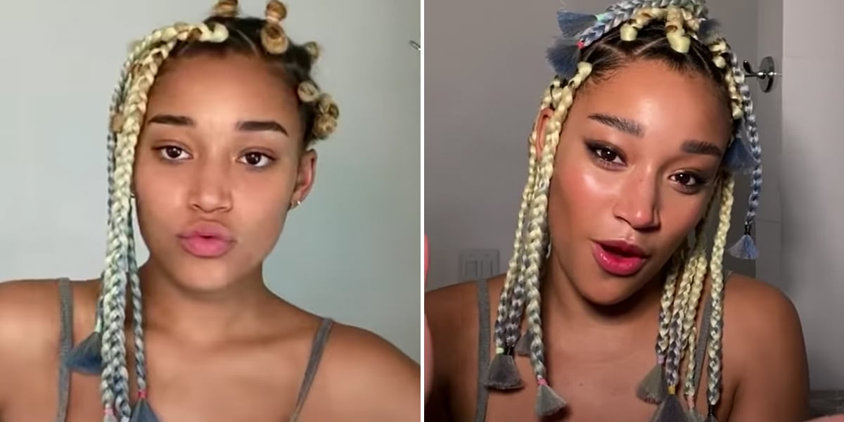 Amandla Stenberg's Vogue Makeup and Hair Tutorial Video | PS Beauty