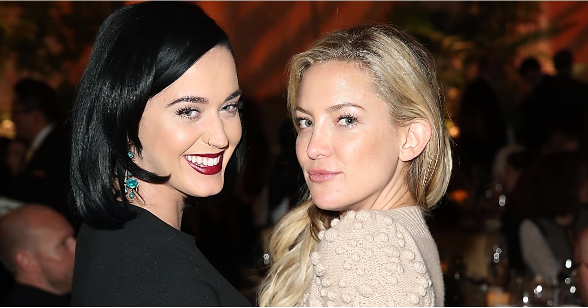 Katy Perry and Kate Hudson at GO Campaign Gala 2015 | POPSUGAR Celebrity