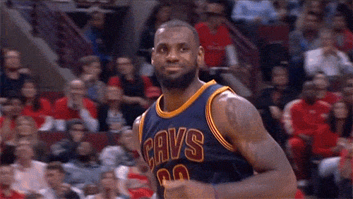 LeBron James | GIFs of Hot Guys Winking | POPSUGAR Celebrity Photo 42