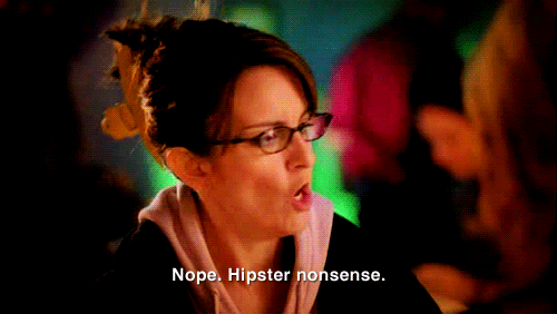 Liz Lemon Self High Five Gif