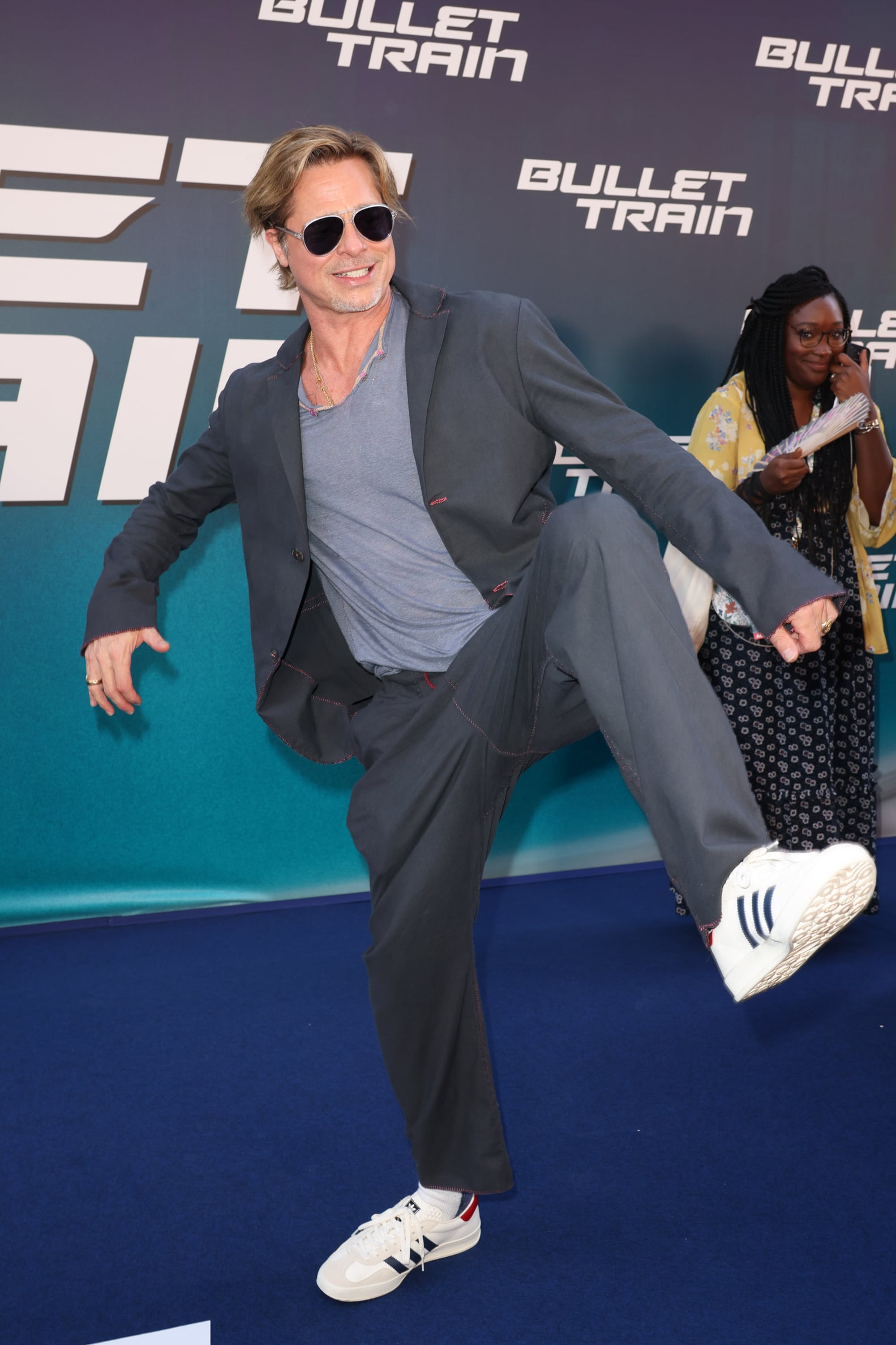 Best Photos of Brad Pitt During Bullet Train Press Tour | PS Celebrity