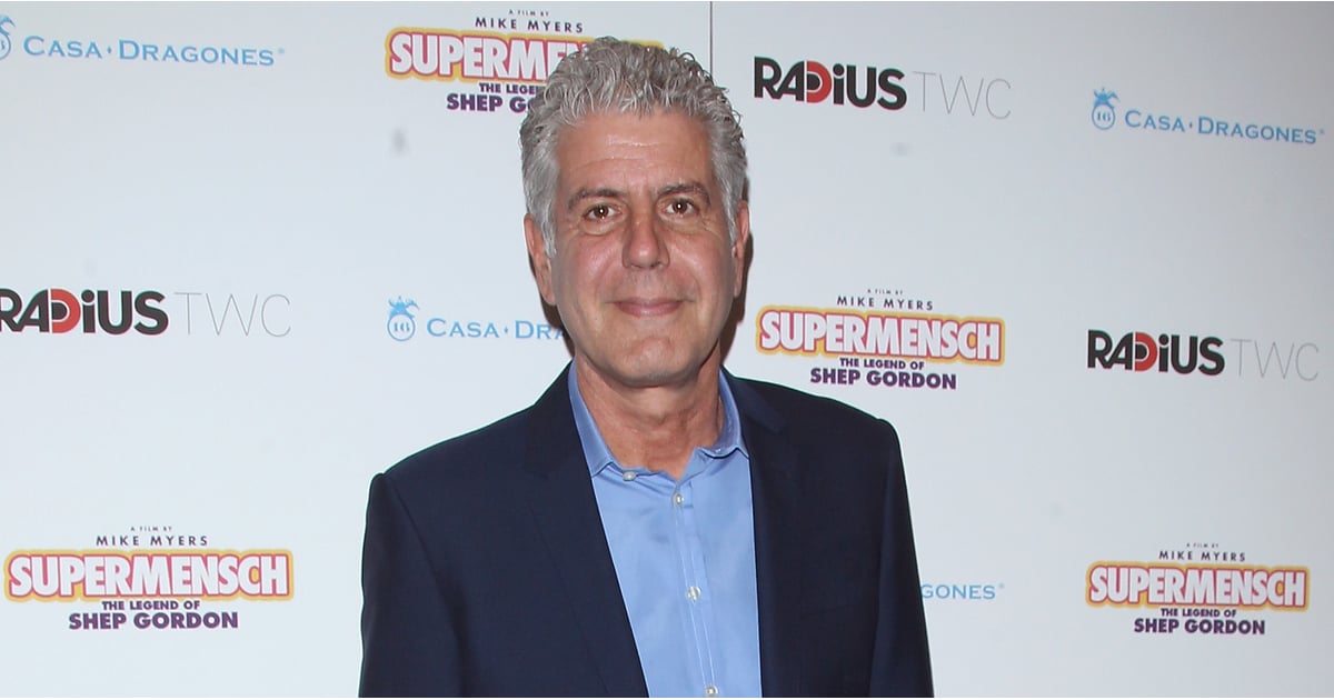 Anthony Bourdain as a Cartoon Character | POPSUGAR Food