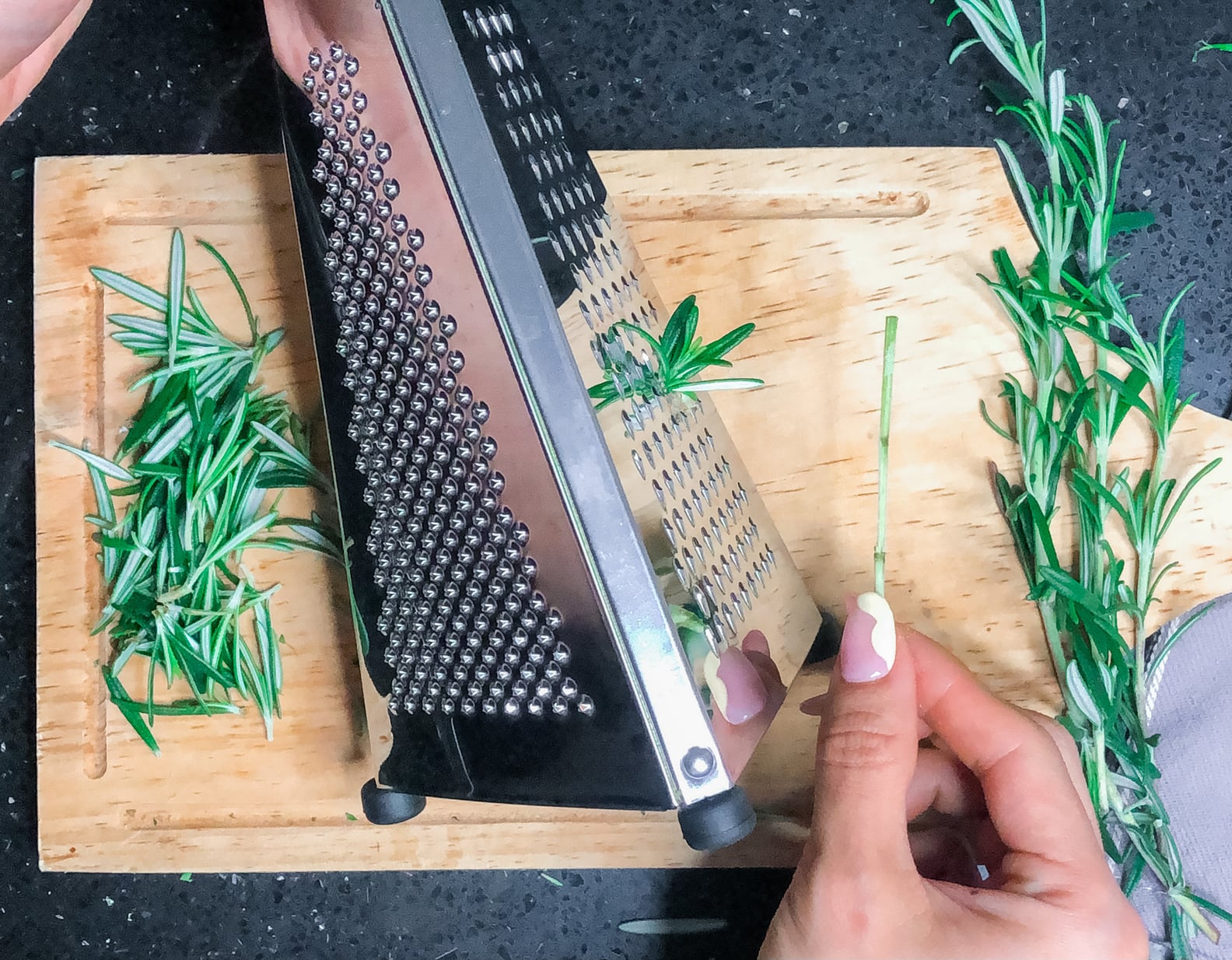 How to Cut Herbs Using a Kitchen Grater | Photos | POPSUGAR Food