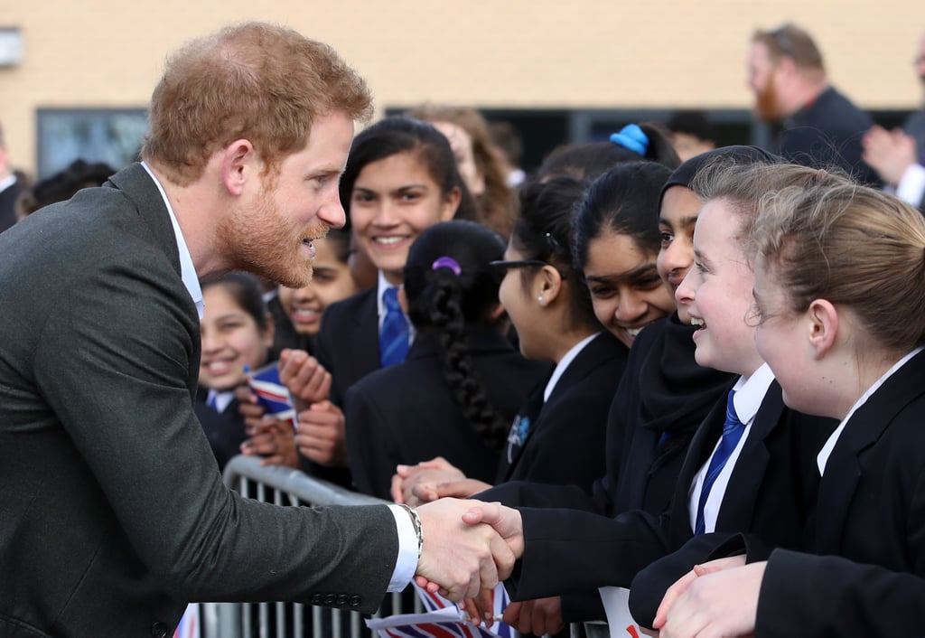 Prince Harry at Hamilton College March 2017 | POPSUGAR Celebrity