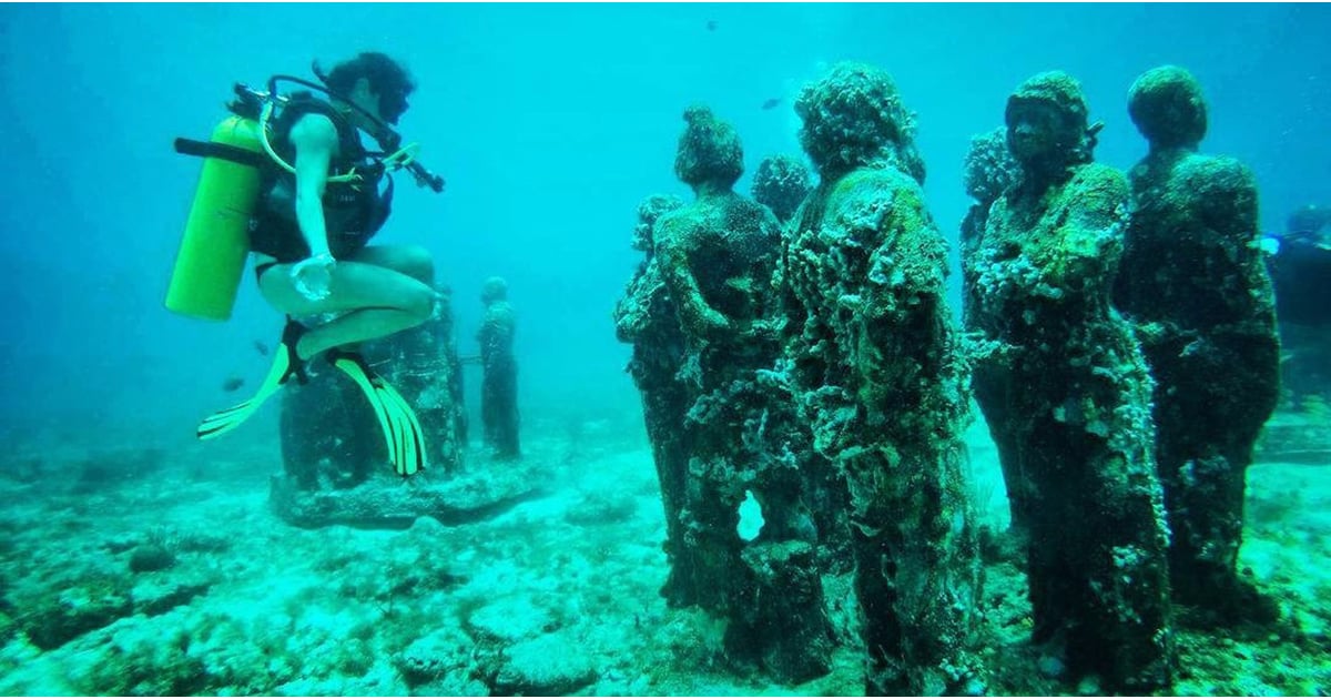 Underwater Art Museum in Cancun, Mexico | POPSUGAR Smart Living