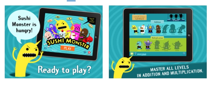 Sushi Monster | Best Educational Apps For Kids 2018 | POPSUGAR Family ...