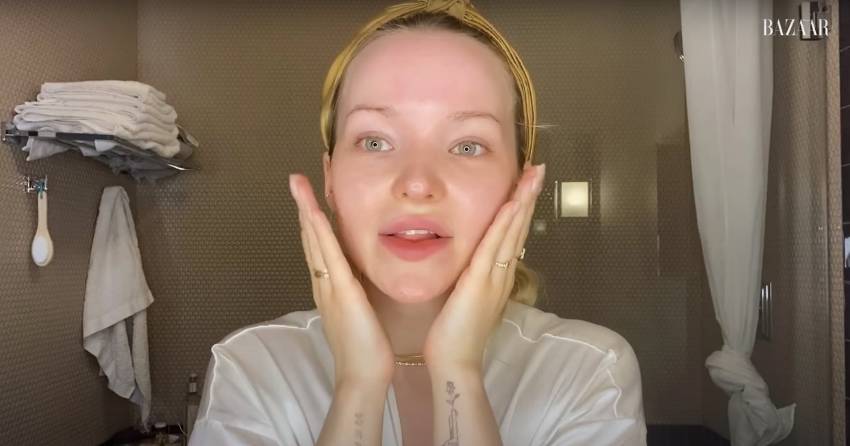 Dove Cameron's Nighttime Skin-Care Routine Video | POPSUGAR Beauty