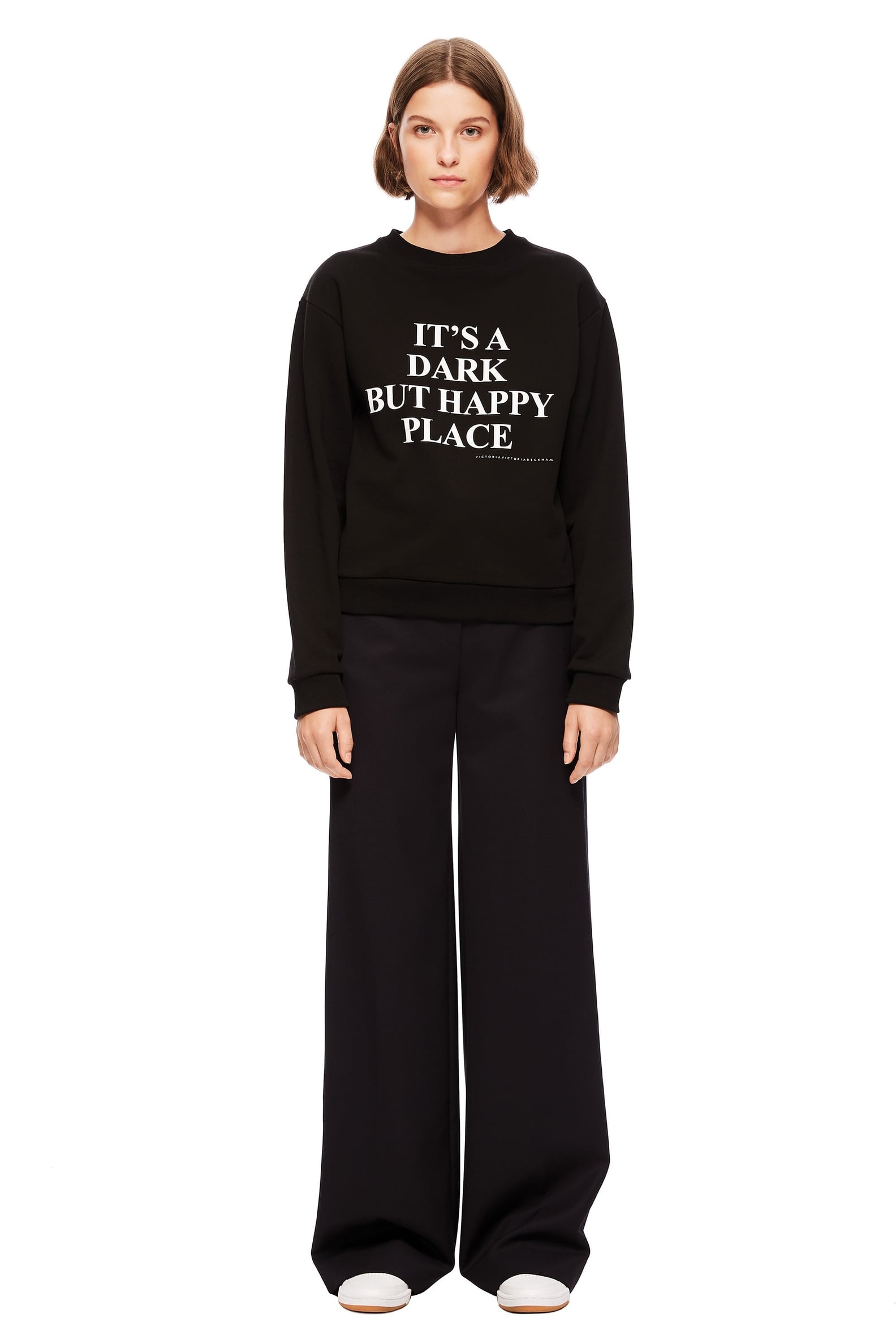 Victoria Beckham Slogan Sweatshirt | PS Fashion