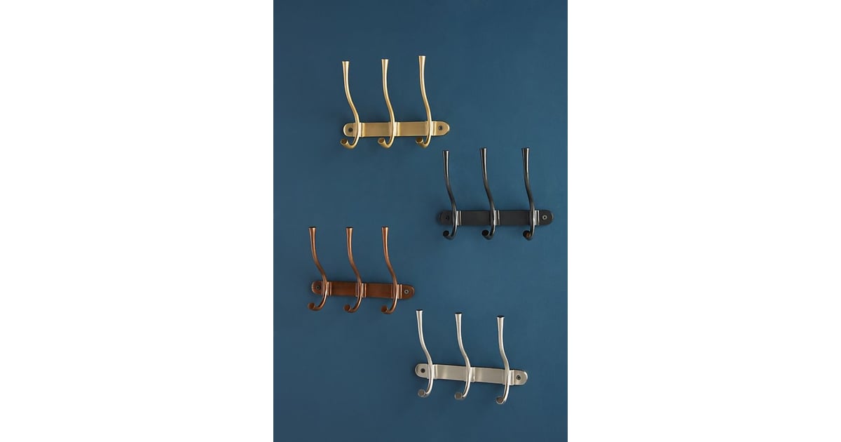 Quinn Hook Rack | Best Home Organisers From Anthropologie | POPSUGAR ...