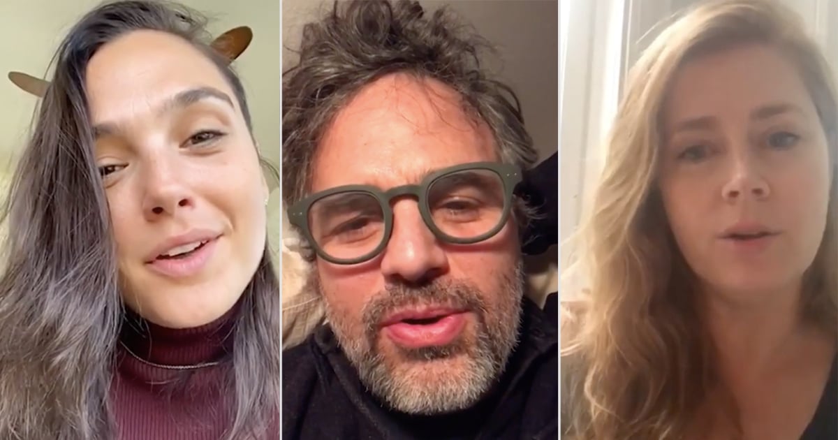 Gal Gadot, Amy Adams, Sia, and More Sing "Imagine" | Video | PS ...