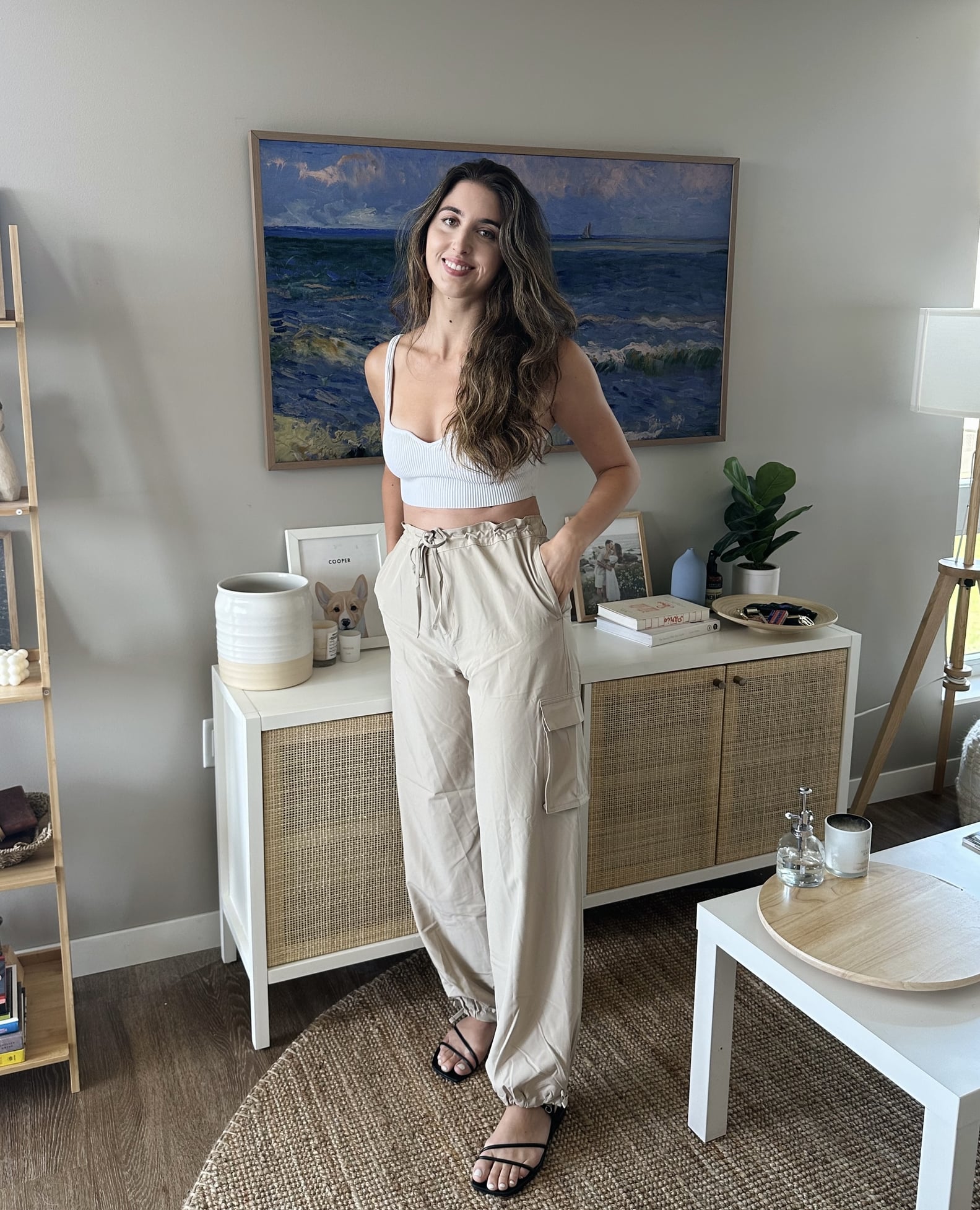 Old Navy StretchTech Wide-Leg Cargo Pants | Editor Review | PS Fashion