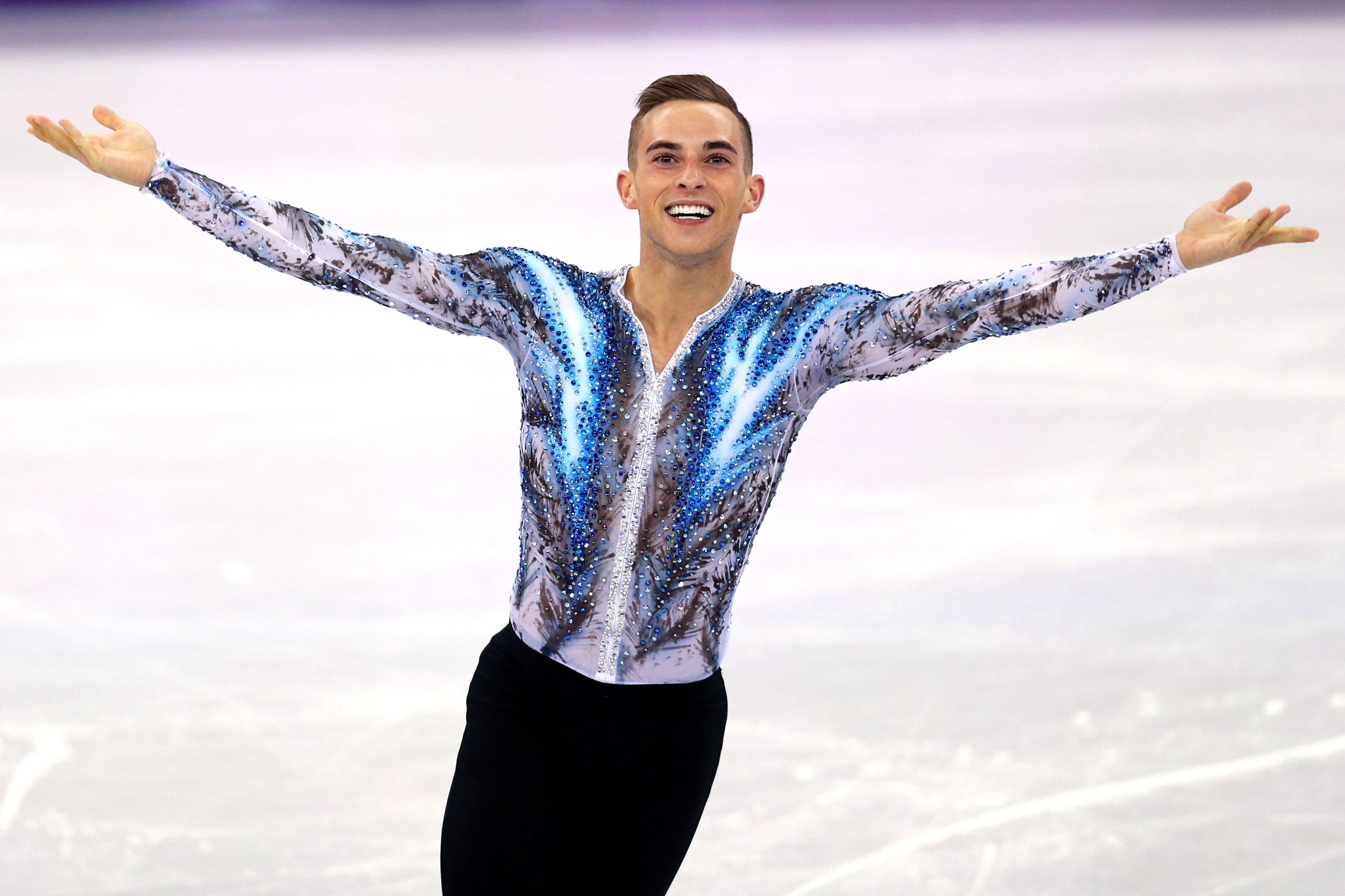 Adam Rippon 2018 Olympic Skating Routine to Coldplay | PS Fitness