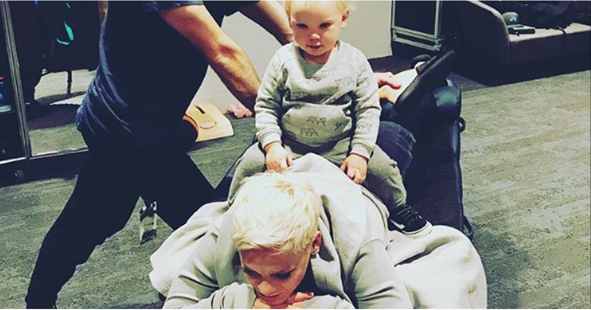 Pink's Most Relatable Parenting Moments | POPSUGAR Family
