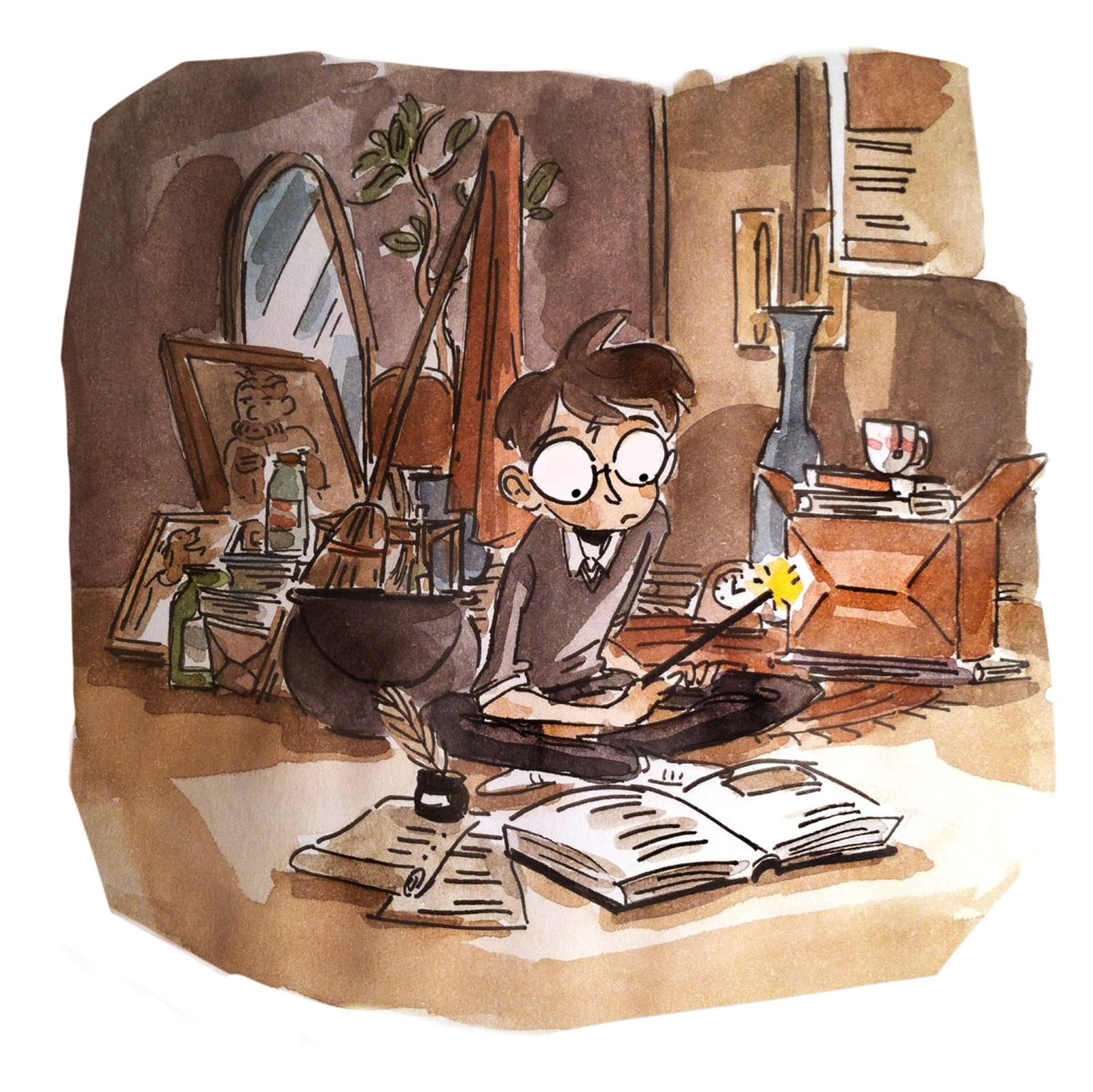 Harry Potter Fan Art | POPSUGAR Love & Sex